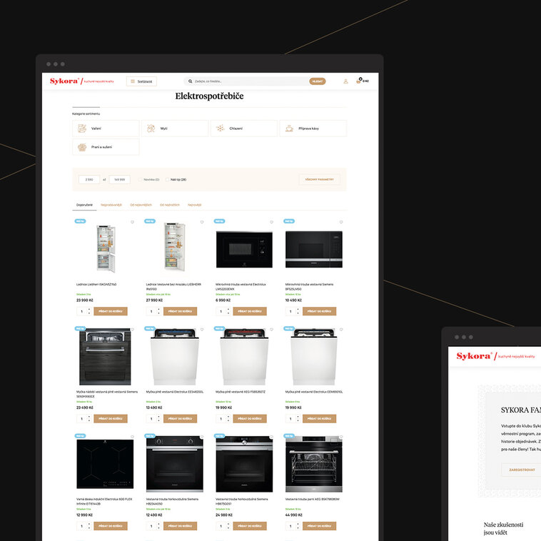 Sykora | Kuchyně nejvyšší kvality. Moderní kuchyně a nábytek na míru